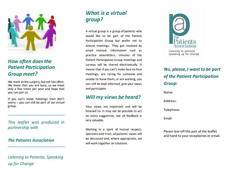 Patient Participation Group (PPG) - St Mary's Medical Centre